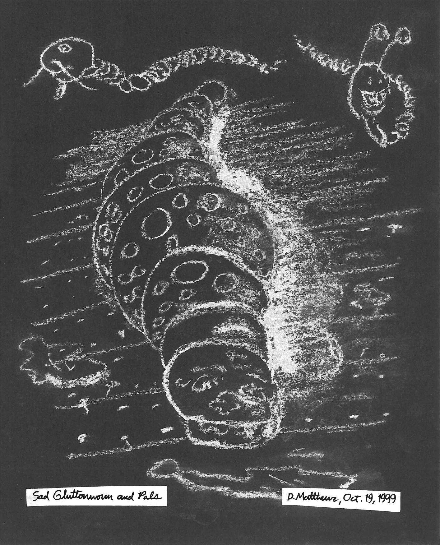 Sad Gluttonworm and Pals – DAVID V. MATTHEWS